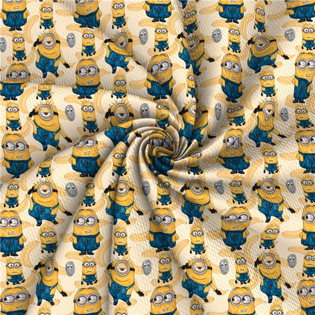 Minions Textured Liverpool/ Bullet Fabric with a textured feel ...