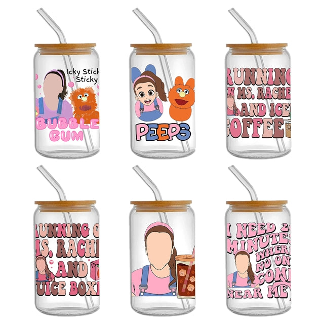 Ms Rachel UV DTF Cup Wrap – Easy Cup Wrap for Tumblers & Projects ...