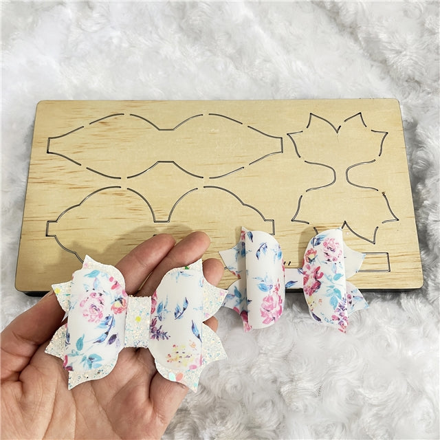 Bow Die for Making Bows using Cutter 3.5 Inch Bow – FeeFiFauxLeather