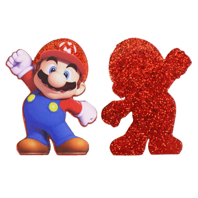Mario Glitter Resin 5 piece set – FeeFiFauxLeather