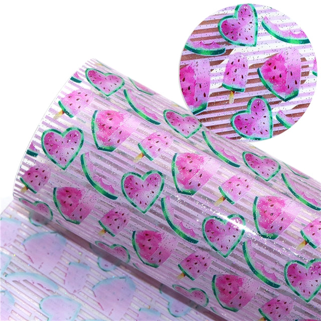 Watermelon Printed See Through Sheet Clear Transparent Sheet ...